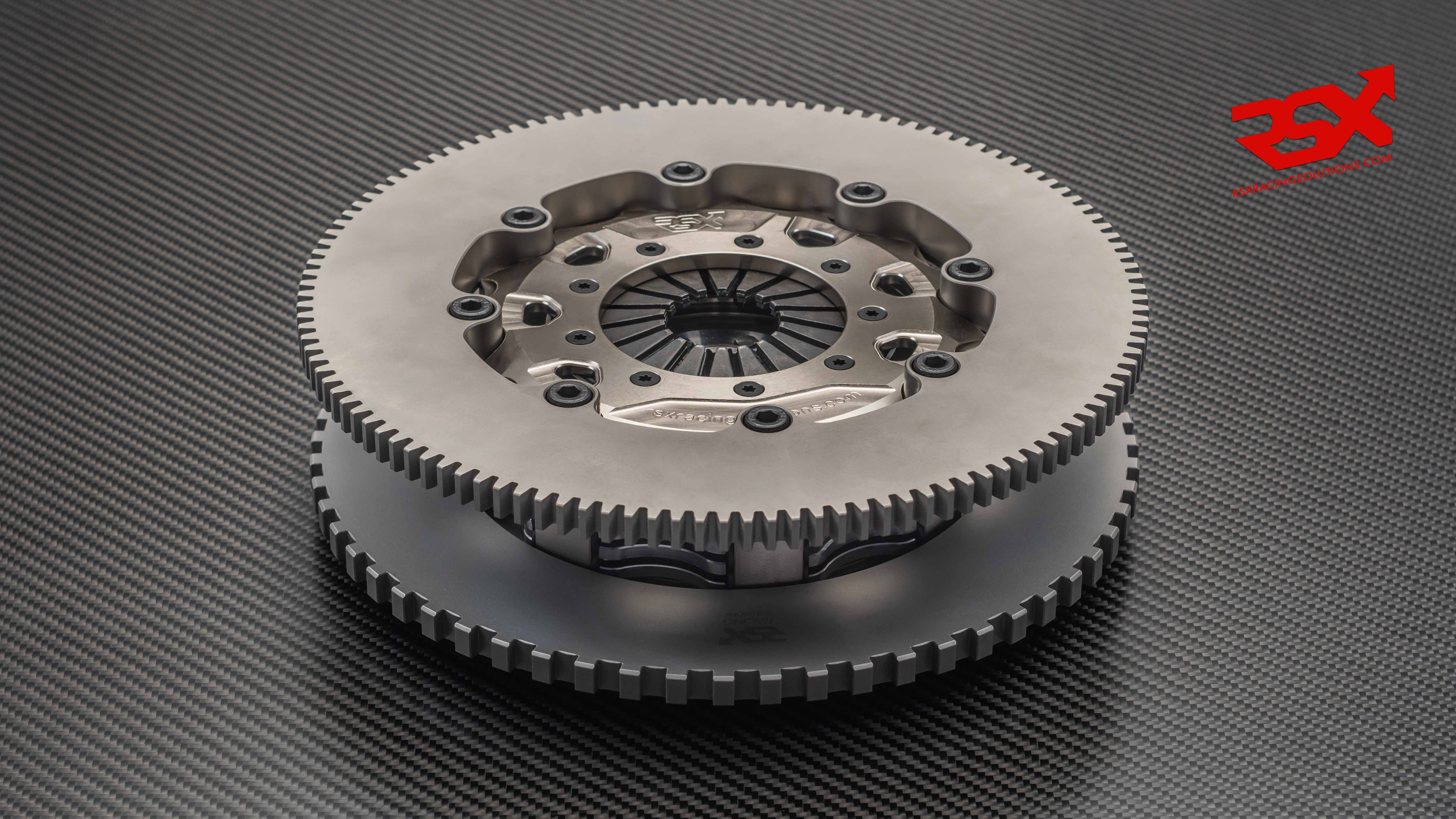 Ø140mm (5½") Four-Plate Clutch Kit, Flywheel and Ring gear AUDI R8 LMS ...